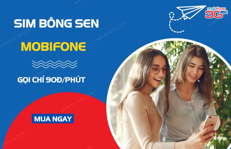 Sim Bông Sen MobiFone 2024 ưu đãi gì? Giá bán bao nhiêu?